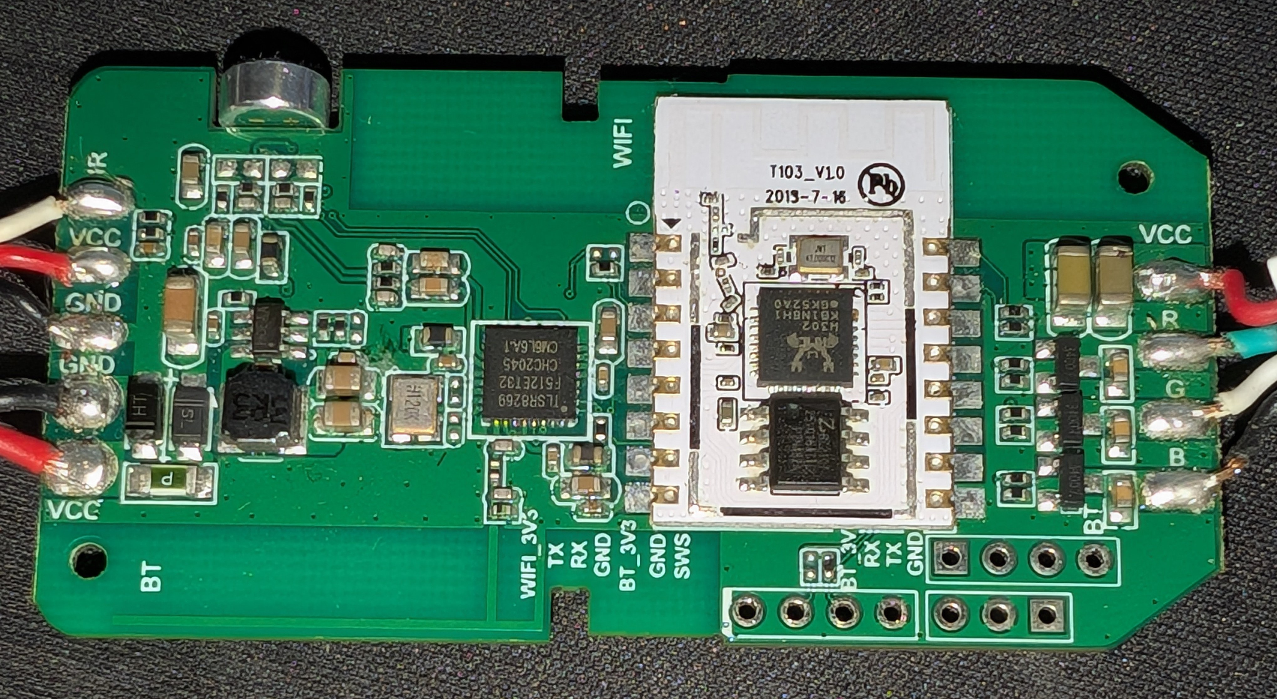 Flashing T103_V1.0 module, CPU: RTL8710BN with OpenBK7231T or ESPHome