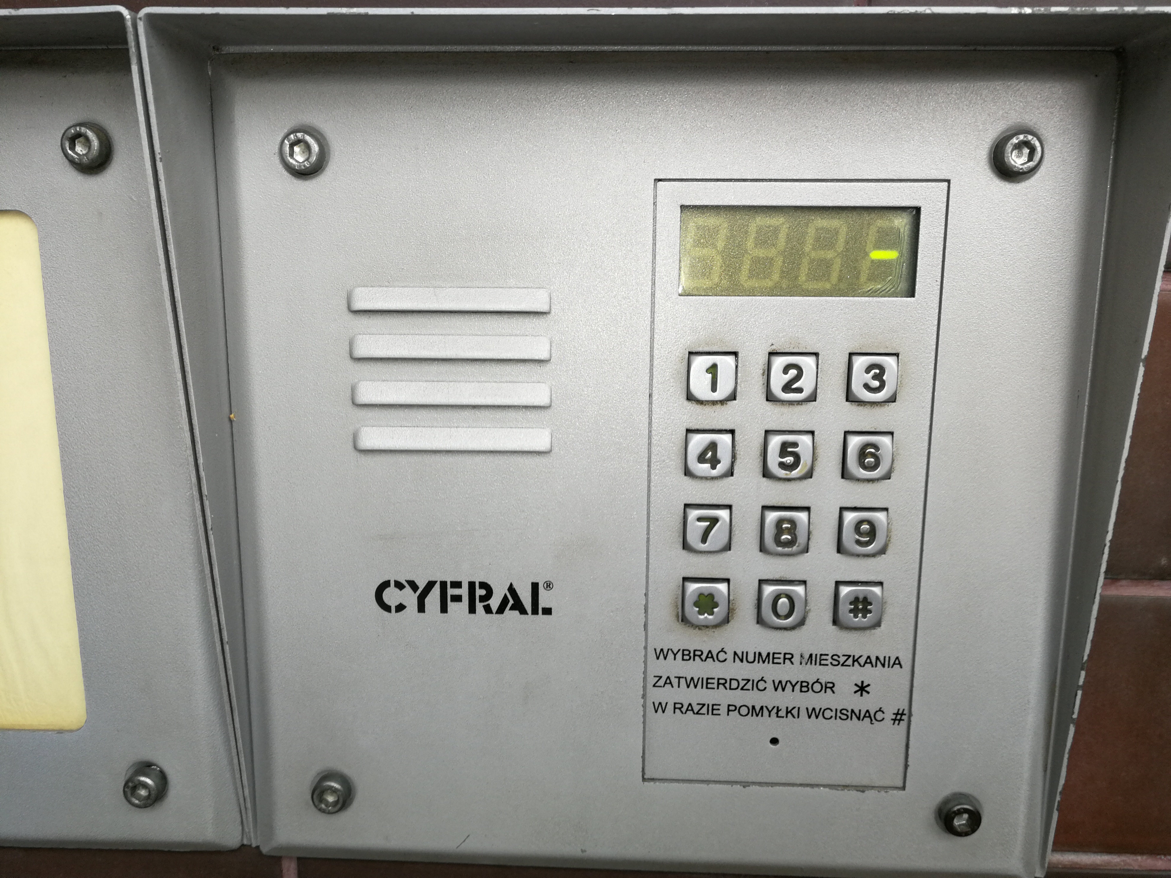 Domofon cyfral wymiana słuchawki na taką z regulacją głośności