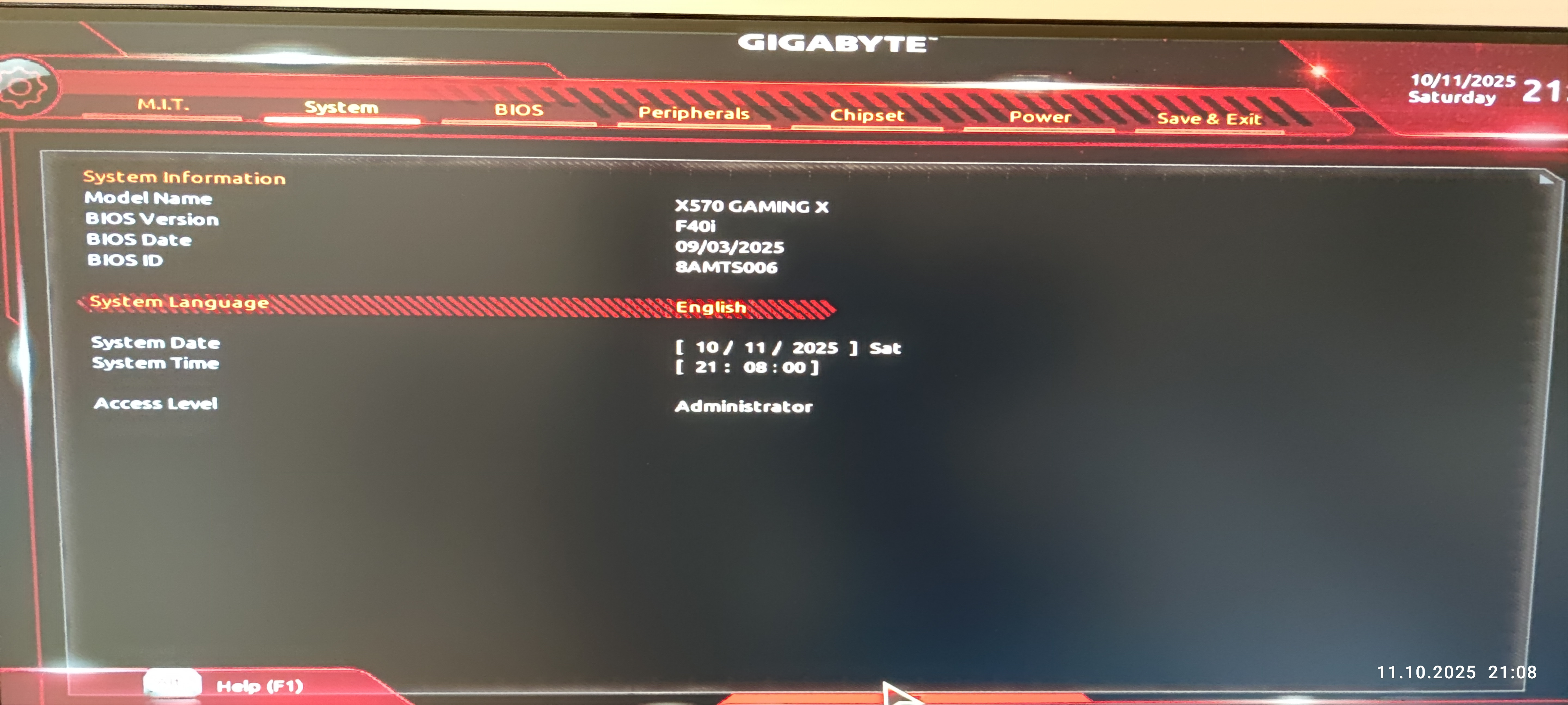 Gigabyte X570 Gaming X – jak włączyć TPM w BIOS do instalacji Windows 11?