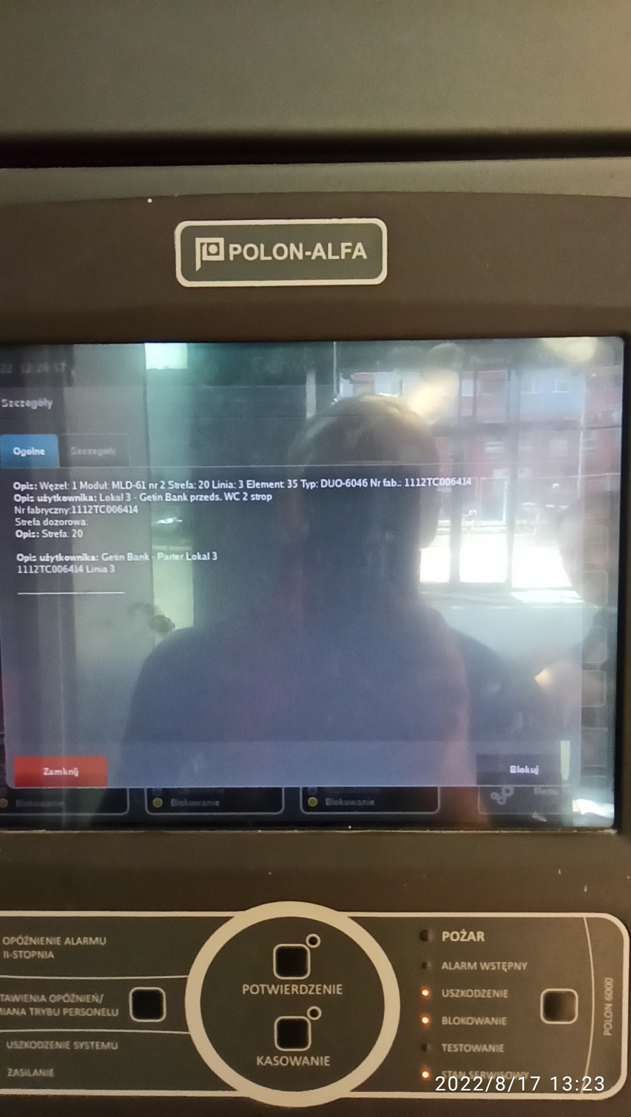 Dlaczego Polon UCS-6000 wyrzuca takie błędy i nie można się połączyć?