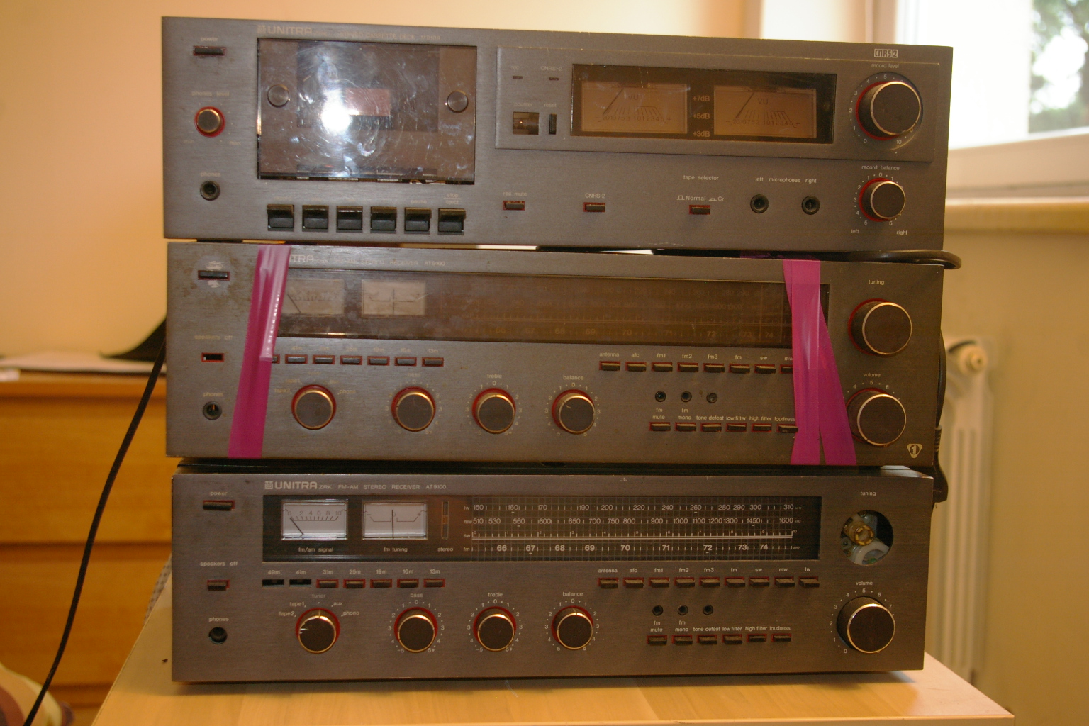 [Sprzedam] 2 x Unitra AT 9100 + gratis - elektroda.pl