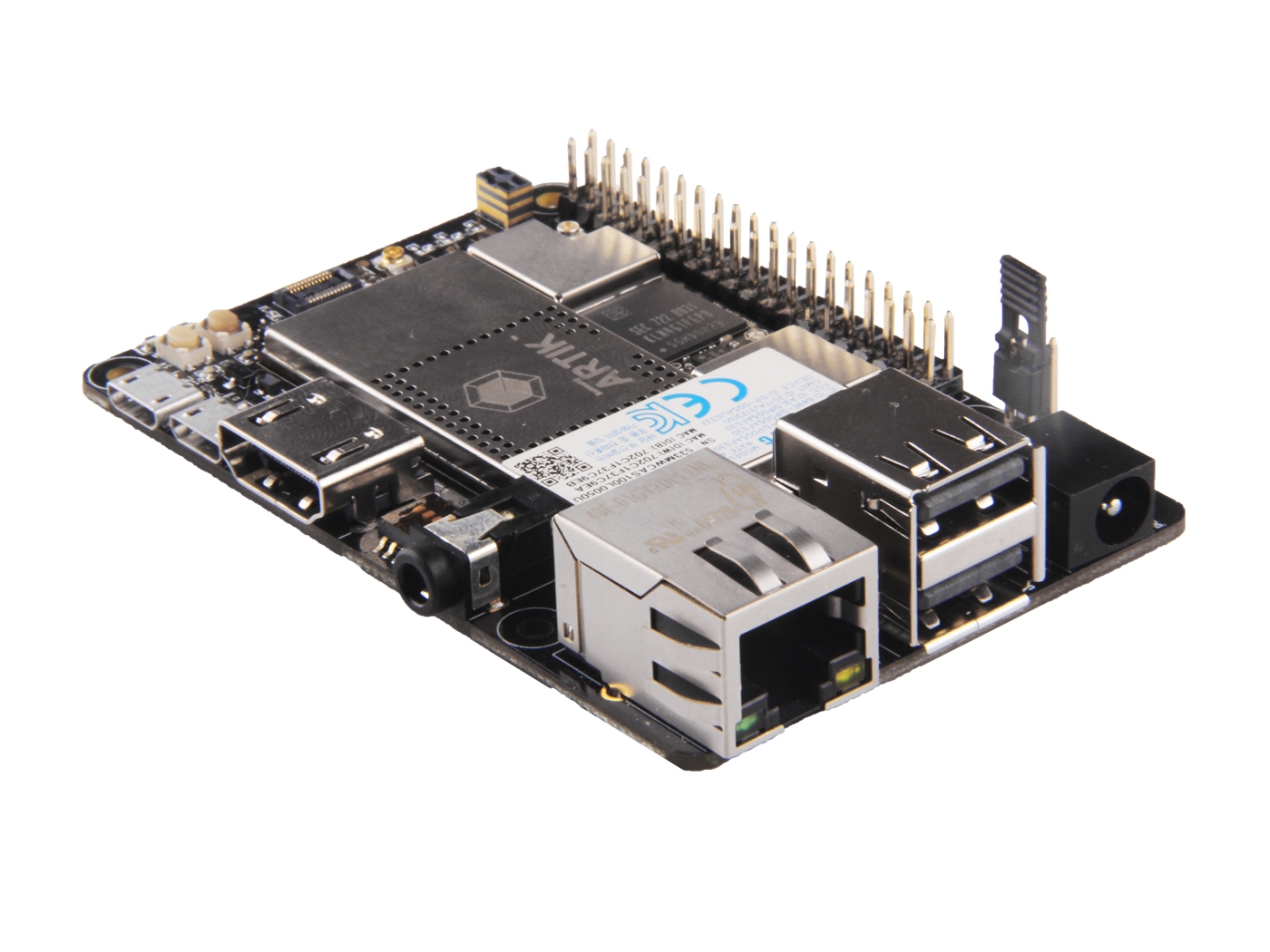 Eagleye 530s - płytka prototypowa z modułem Artik 530 o wymiarach ...