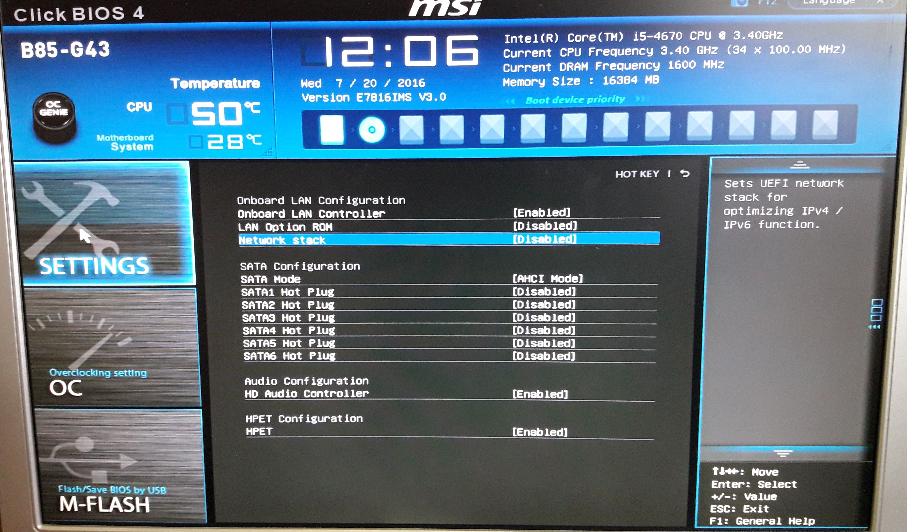 msi B85-G43 - Nowa płyta główna i Nie można zainstalować systemu ...