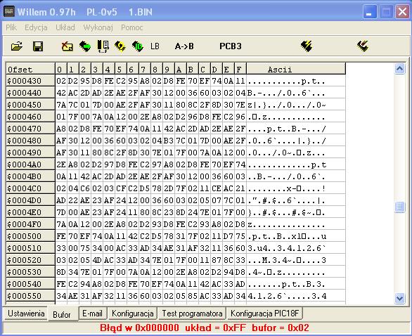 Problem z programowaniem AT89C2051 za pomocą willema