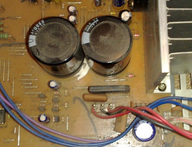 sony STR-AV370 lewy głośnik w trybie A oraz B nie gra