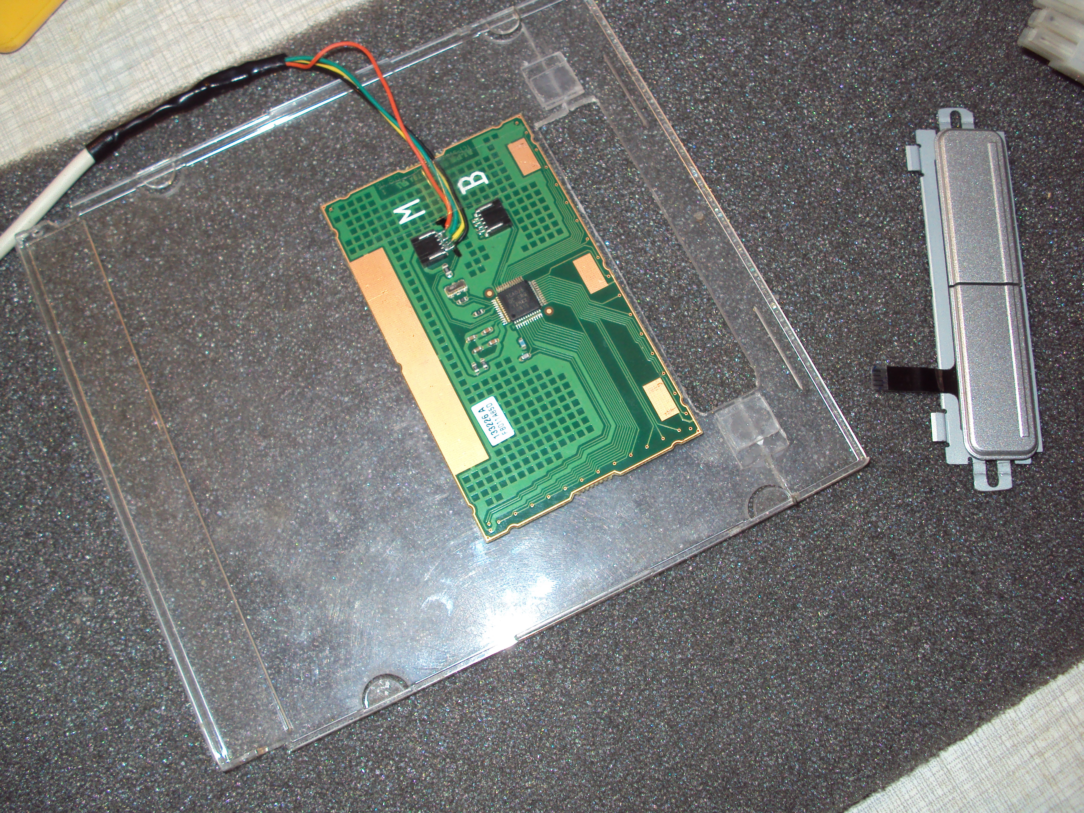 Przezroczysty Touchpad do stacjonarnego PS2 - elektroda.pl