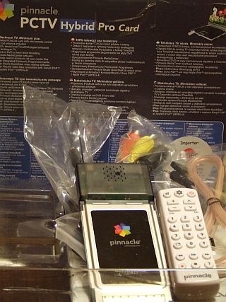 [Sprzedam] PCMCIA Pinnacle PCTV Hybrid Pro Card - elektroda.pl