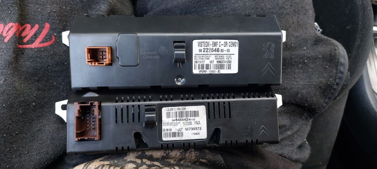 Podłączenie wyświetlacza 6-pin do radia Citroen RD45 zamiast RD4 ...