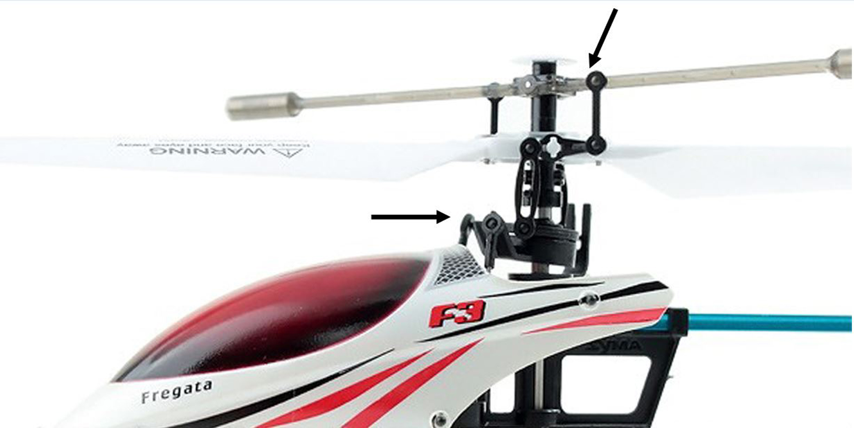 Helikopter SYMA F3 2.4g - Helikopter sam skreca w lewo