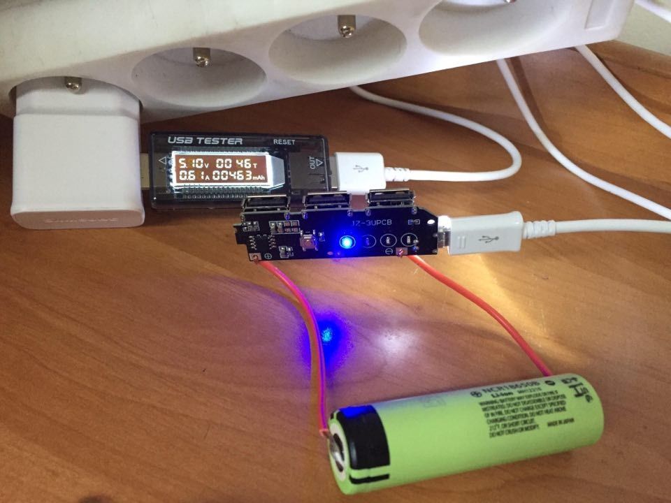 Jak ominąć przycisk w module ładowania powerbanku z ogniw 18650?