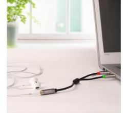 Genesis H12 Gaming - Jak podłączyć mikrofon z jednym kablem?