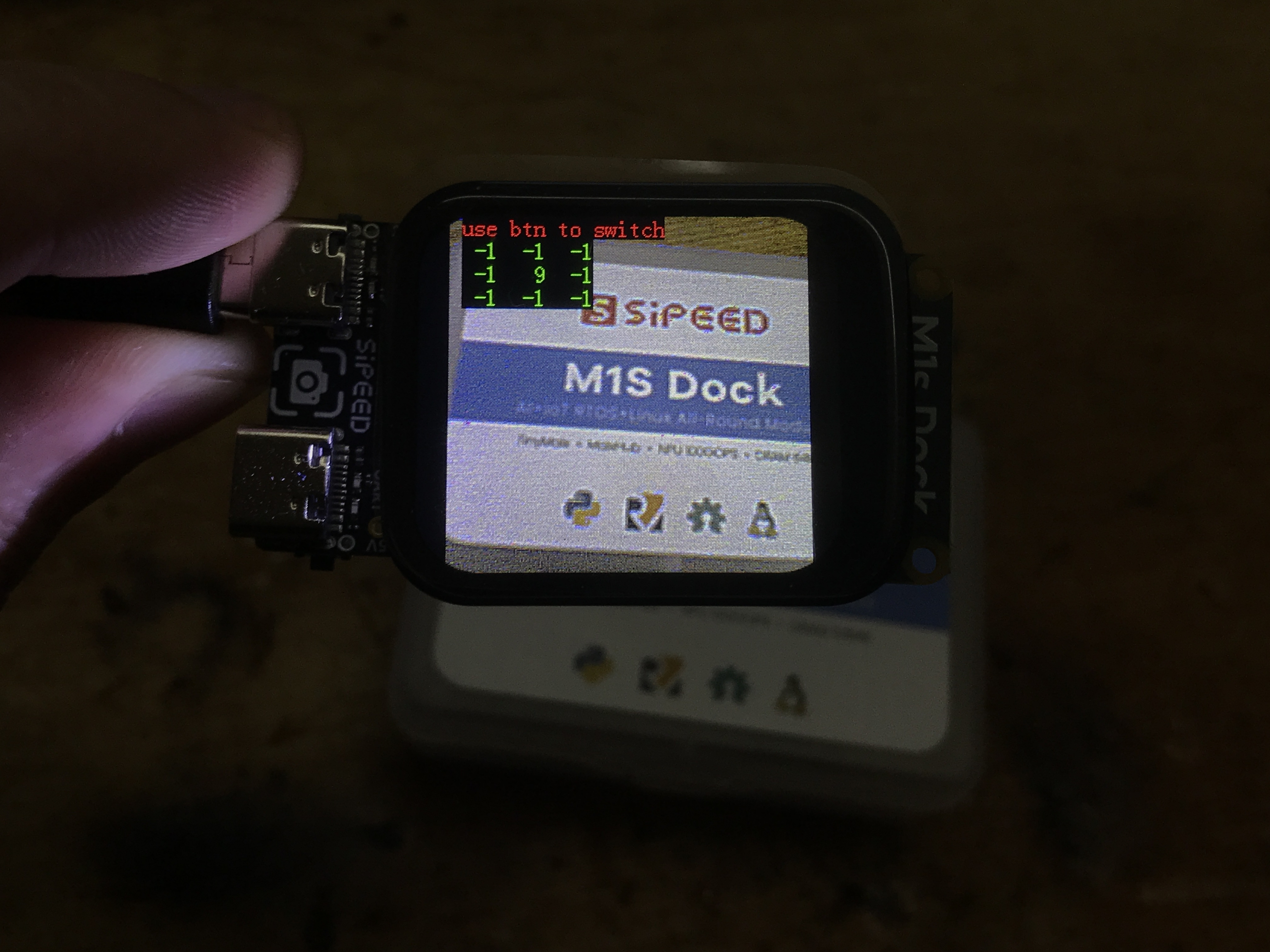 First start with SiPEED M1S DOCK module - AI+IoT RTOS_Linux All-Round Module