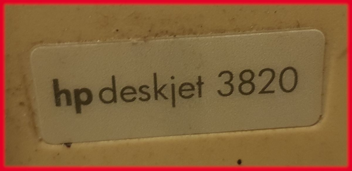 Drukarka HP 3820 - wnętrze, recykling - elektroda.pl
