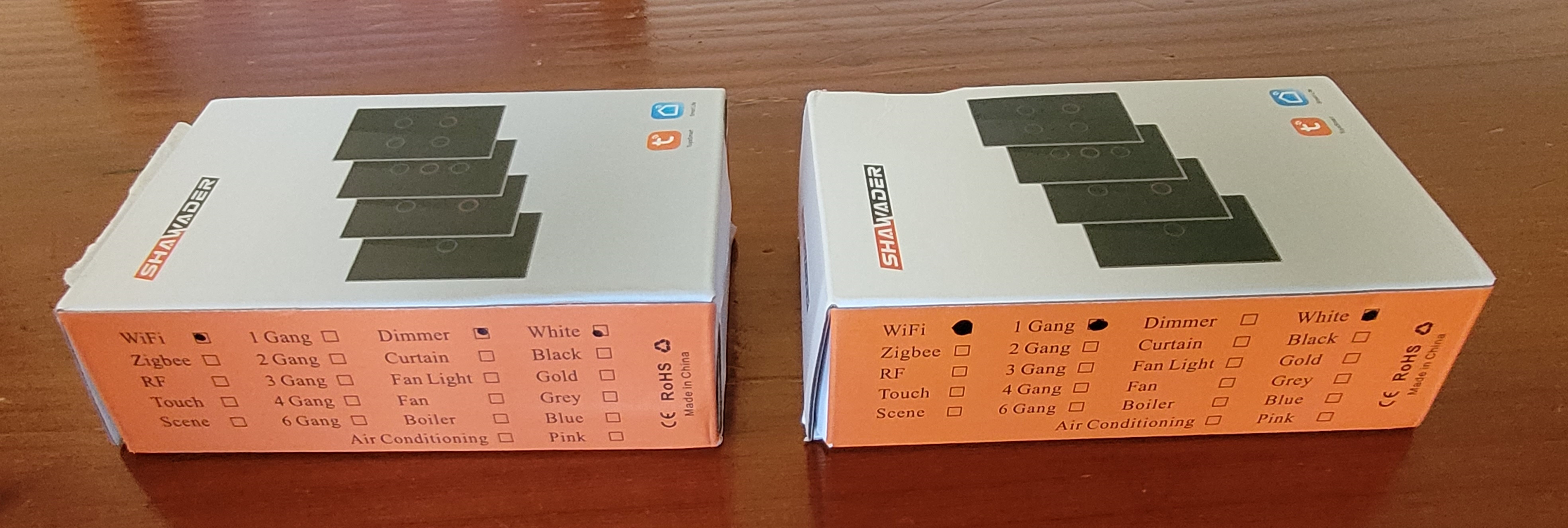 [BK7231N - CB3S] Generic Tuya Wall Switch Touch Type 1-4 Gang with ...