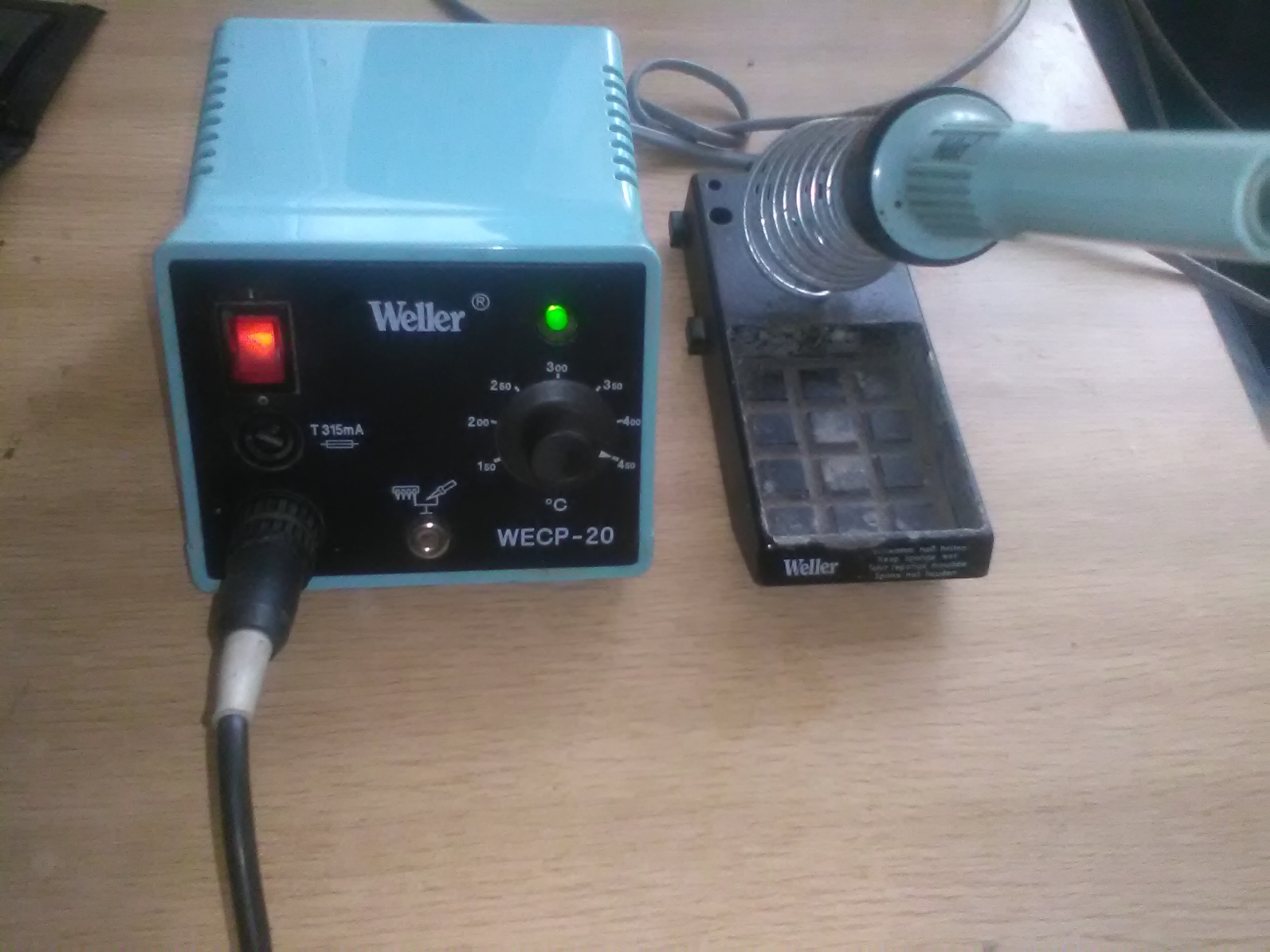 [Sprzedam] Stacja lutownicza Weller WECP-20 - elektroda.pl