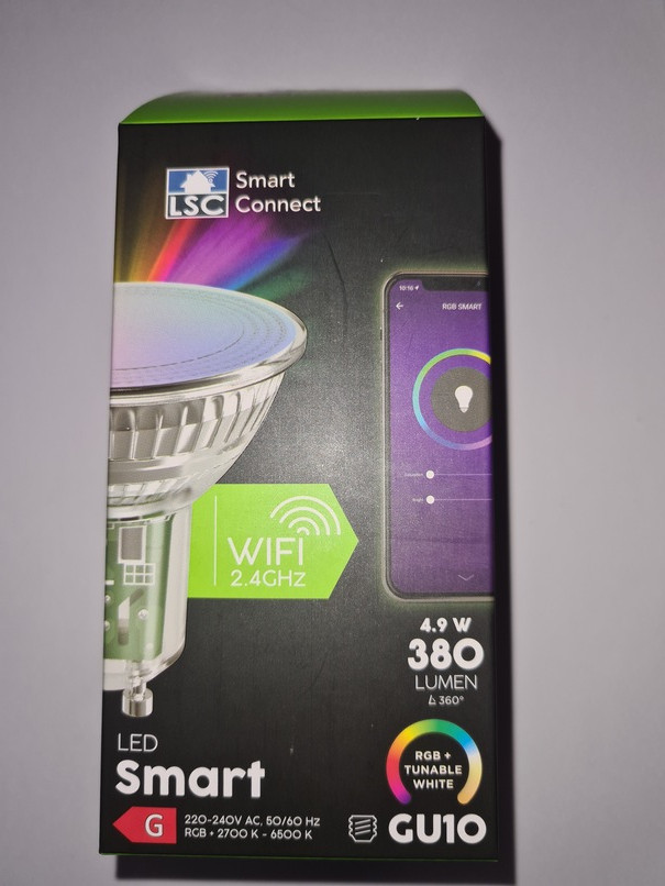 [BK7231N] LSC 3004919 GU10 RGBCW (Action store) smart LED bulb template ...