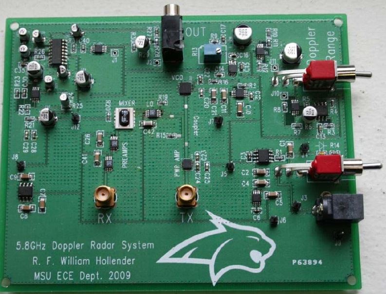 [SOLVED] - doppler radar circuit components | Forum for Electronics