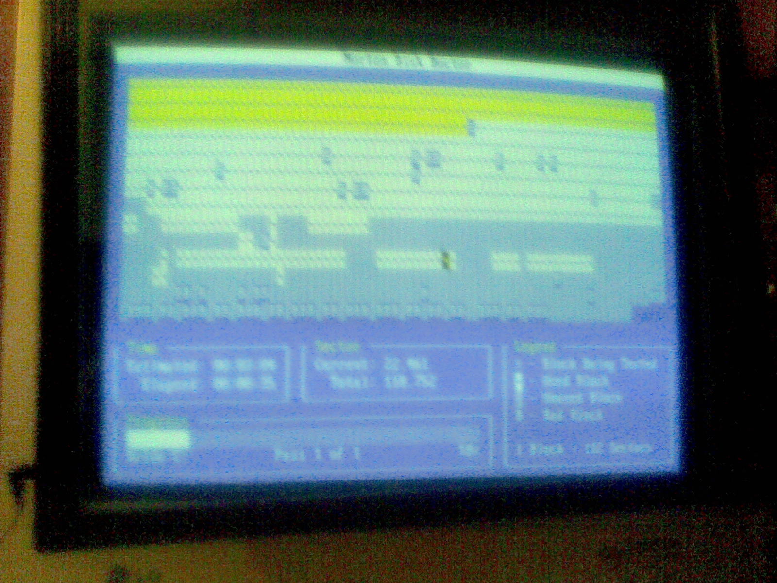 IBM intel 80386 @ 25 MHz, - Odpowiedź po włączeniu bios z basic