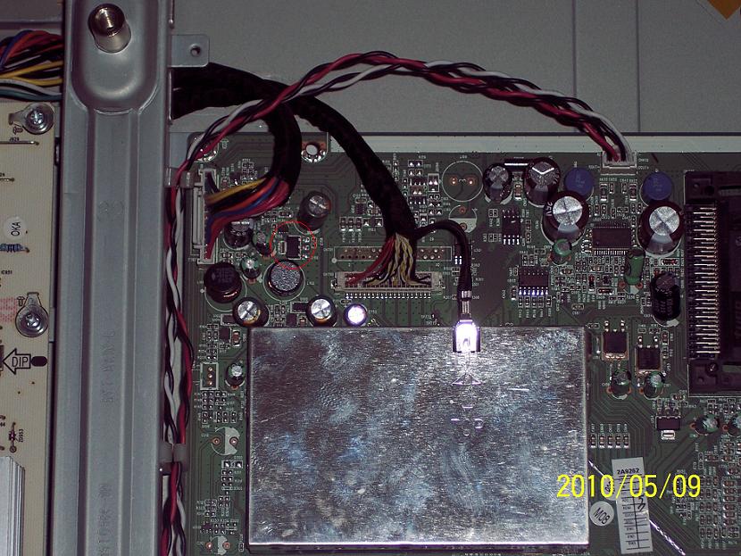 Toshiba 32av613dg tylko lampka stanby uszkodzony ABF914