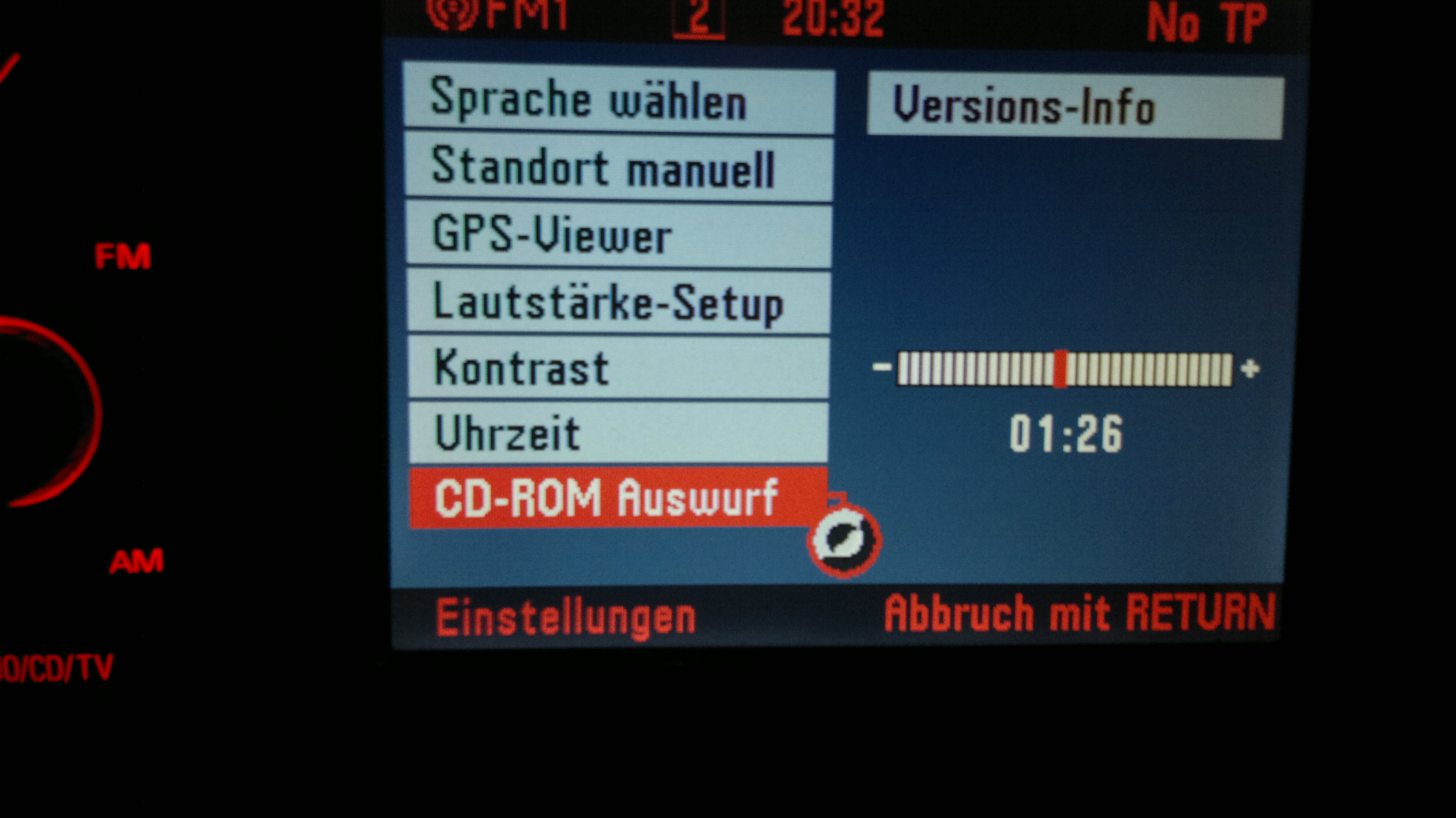 A4 B5 2000r - polskie menu do fabrycznej Navigation Plus A4 B5 Bose