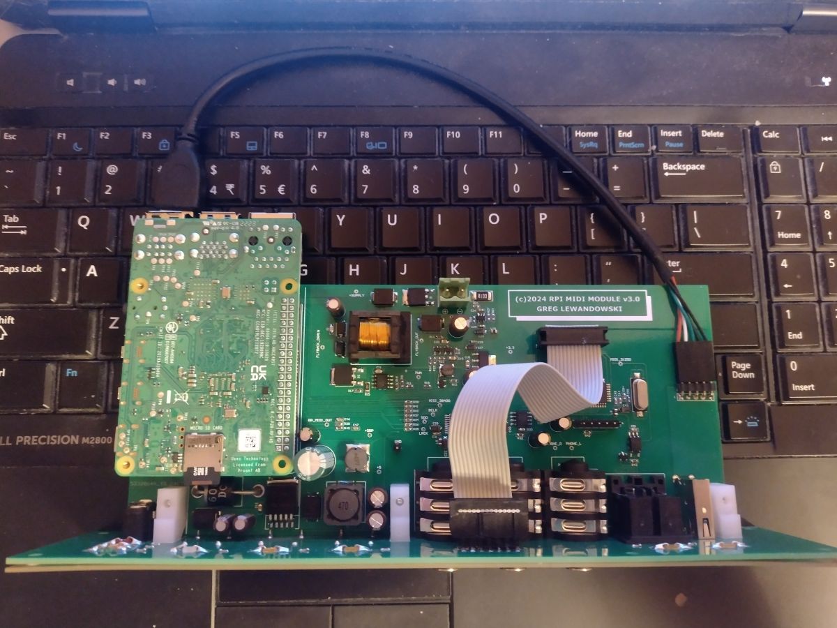 Jak zbudować przenośny moduł MIDI z Raspberry Pi i M-Audio Keystation ...