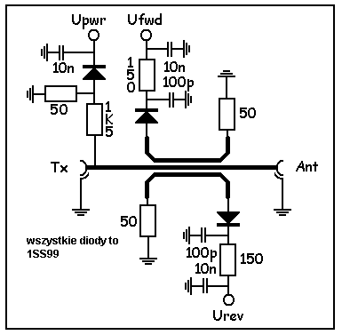 Miernik SWR elektronika - Prośba o identyfikację uszkodzonego elementu