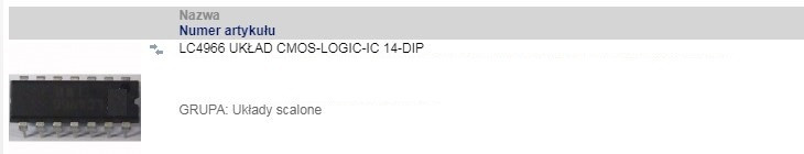 [Kupię] SANYO LC4966 - Potrzebuję na juz selektor LC4966