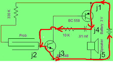 circuit analysis - Explanation of this drawing (transistors ...