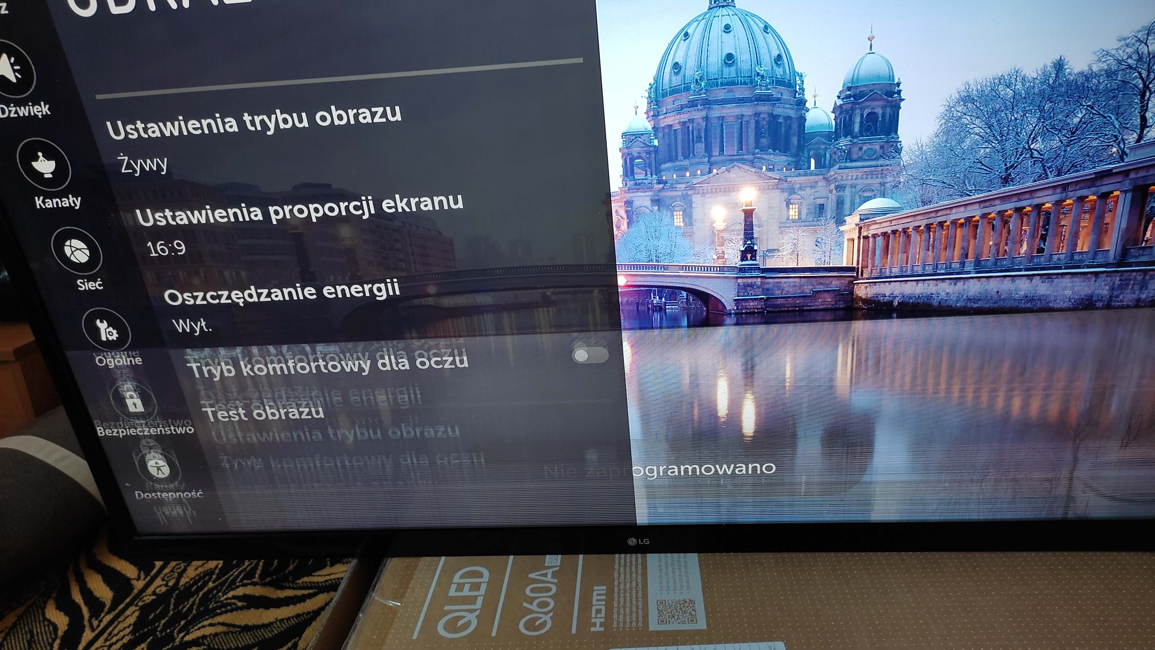 TV LG 43UJ620V - Usterka dolnej połowy obrazu, potencjalne przyczyny i ...