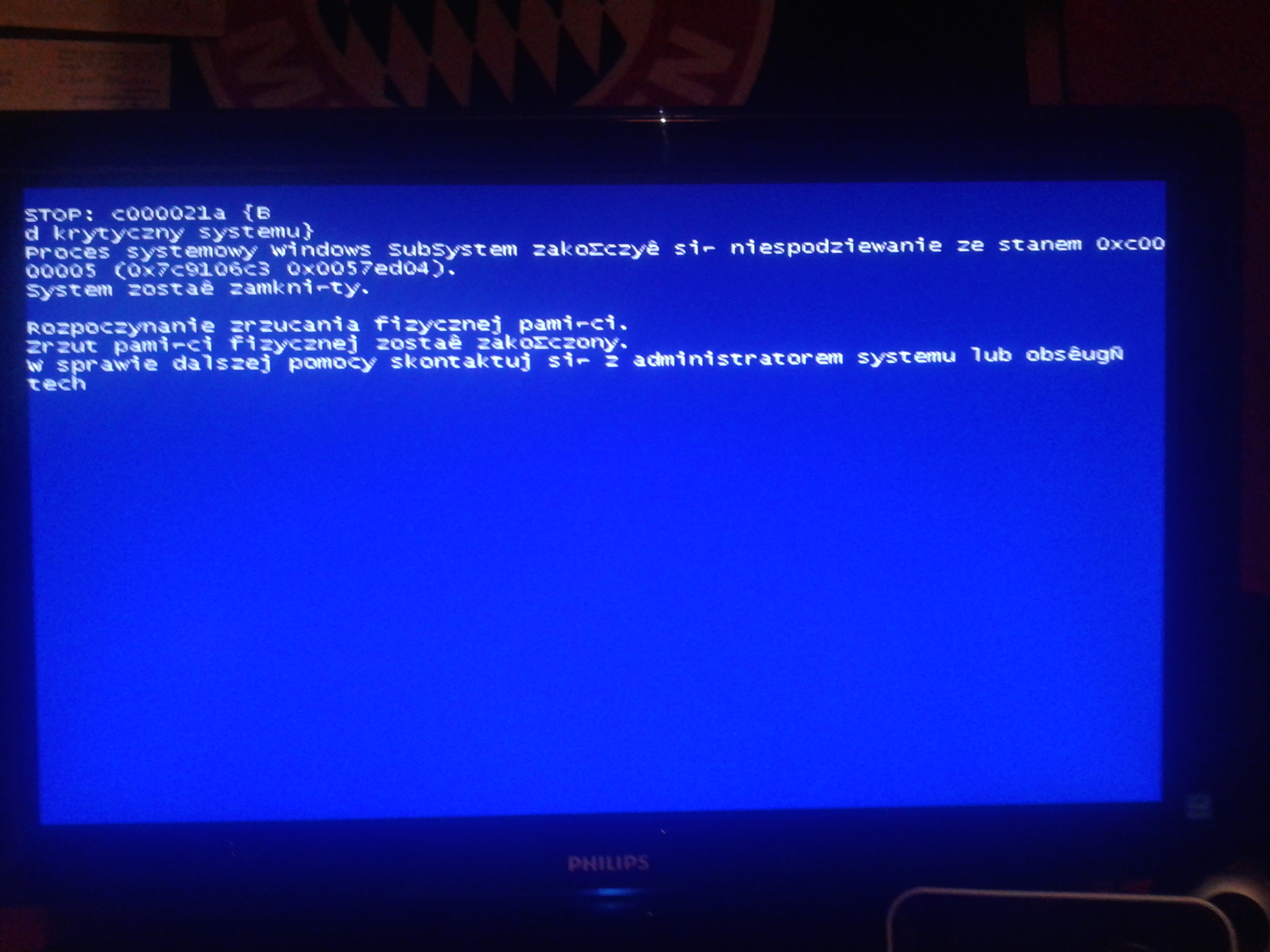 Bluescreen po 30 sekundach od startu systemu Windows XP - jak naprawić?