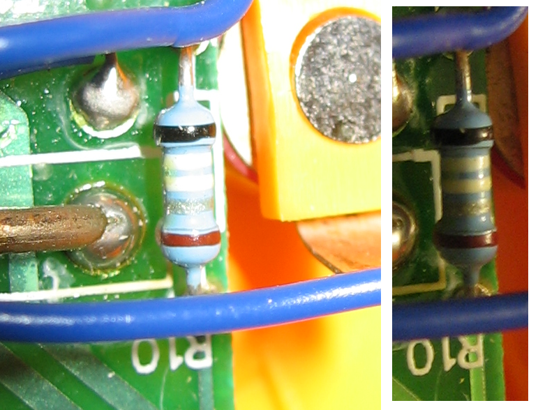 Miernik KINZO 18D26 - wartość rezystora R8 po odwrotnym podłączeniu ...