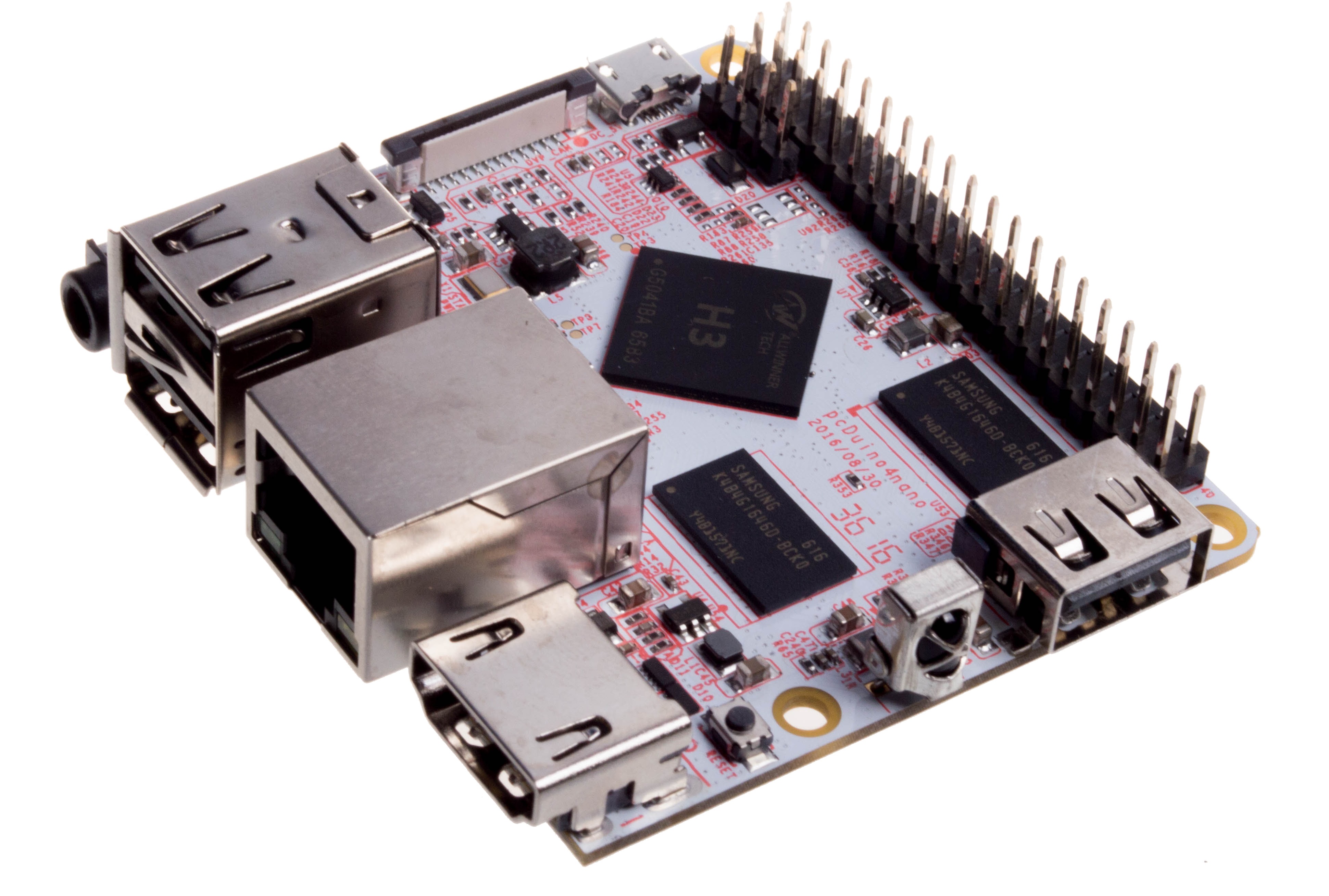pcDuino4 Nano - niewielki jednopłytkowy komputer z Allwinner H3