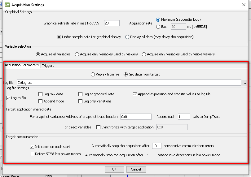 Wyświetlanie wyników zmiennej w STM Studio jak w komunikacji UART