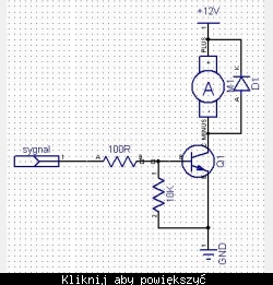 TCRT5000 i dioda led. Czy ma ktoś działający schemat?