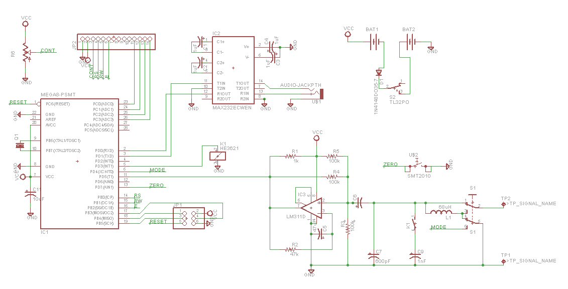 Miernik pojemności, indukcyjności na atmega8. - elektroda.pl