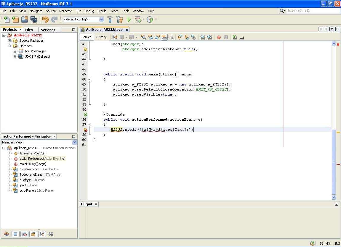 [Java] - Problem z biblioteką rxtx do obsługi RS-232