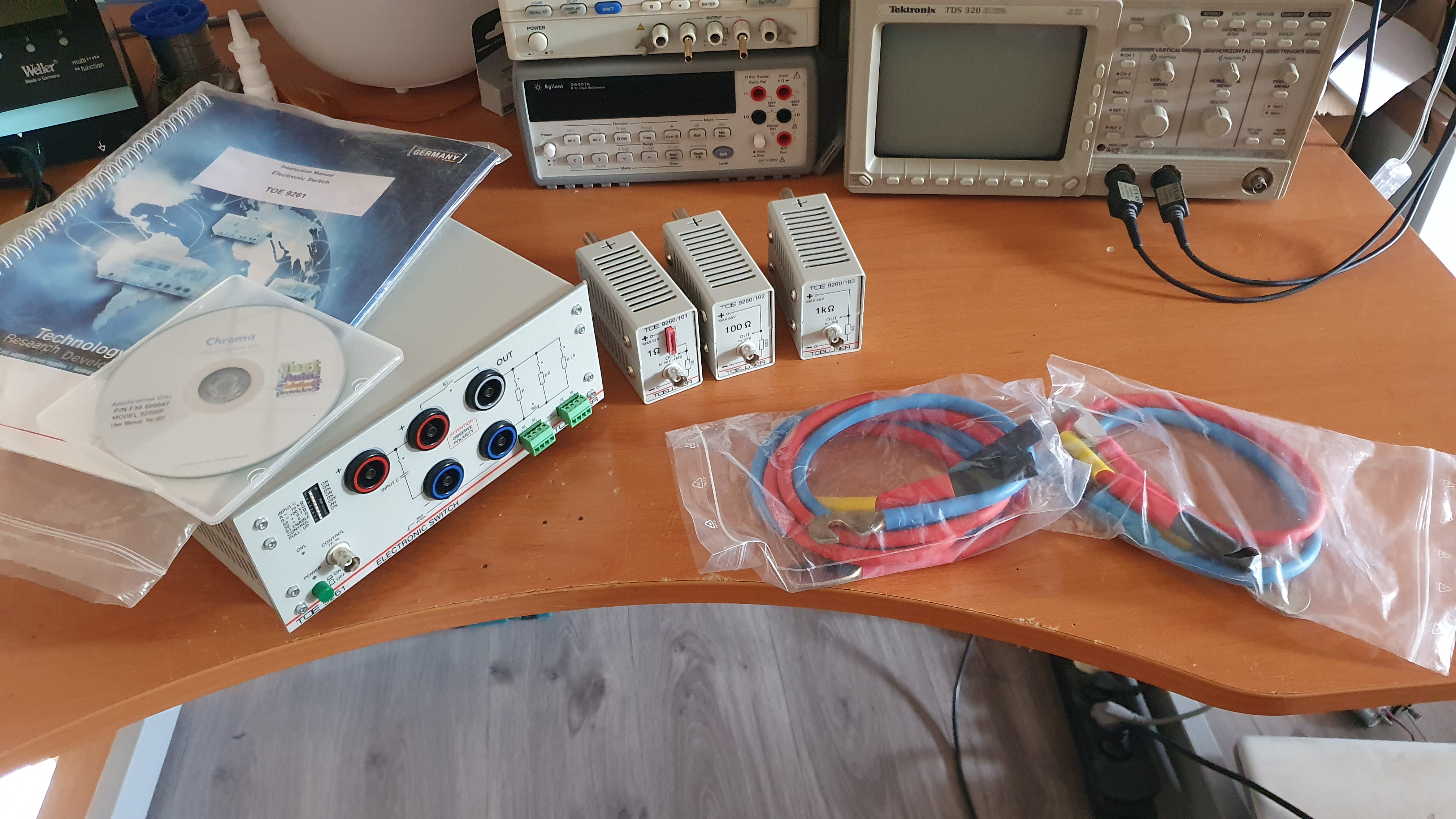 [Sprzedam] Elektroniczny przelacznik do mikroprzerw - Toellner TOE 9261