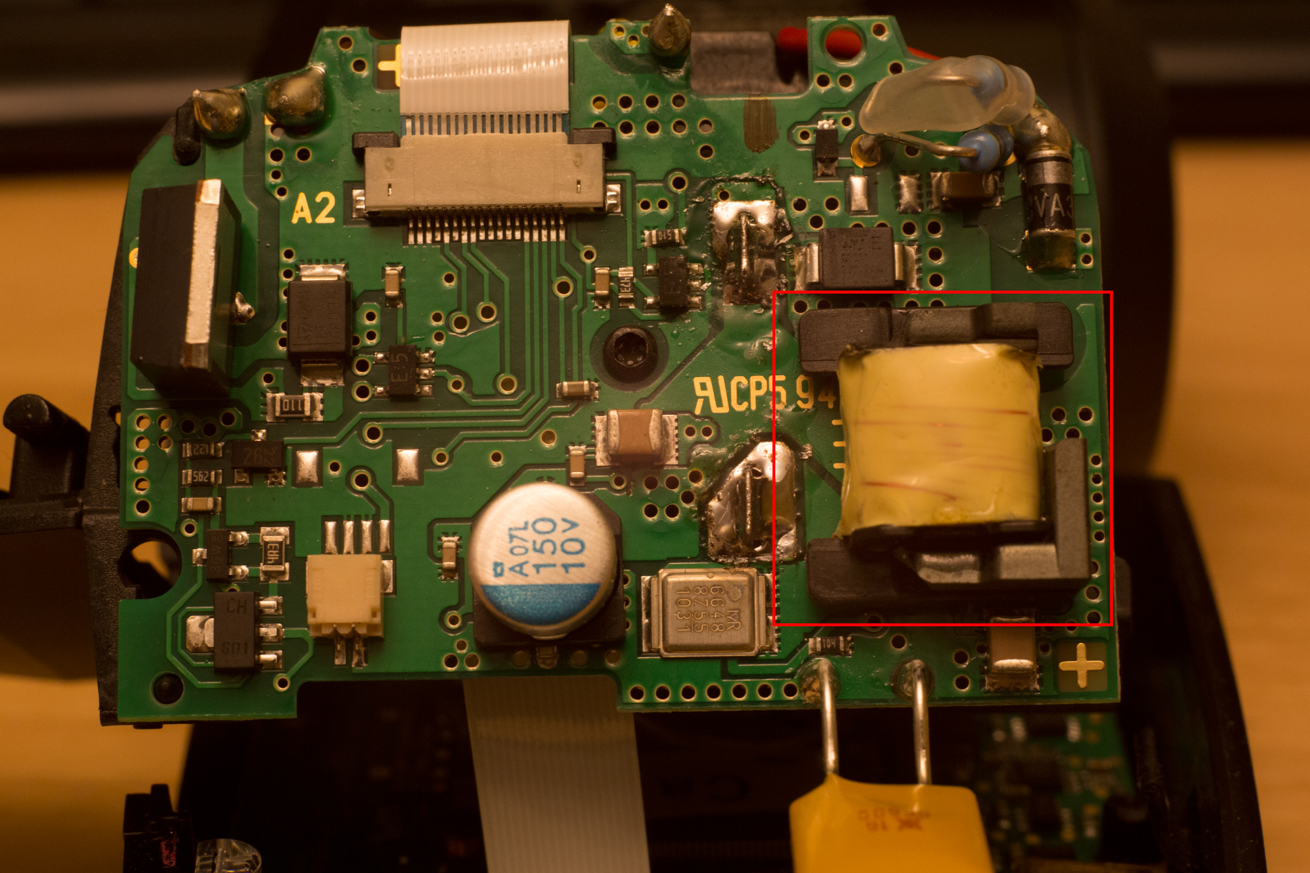 Lampa Metz 50-af1 - transformator/rdzeń ferrytowy - prośba o identyfikacje