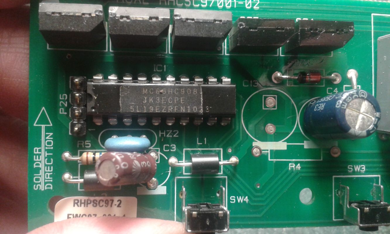 Procesor mikrokontroler MC68HC908JK3ECPE programator