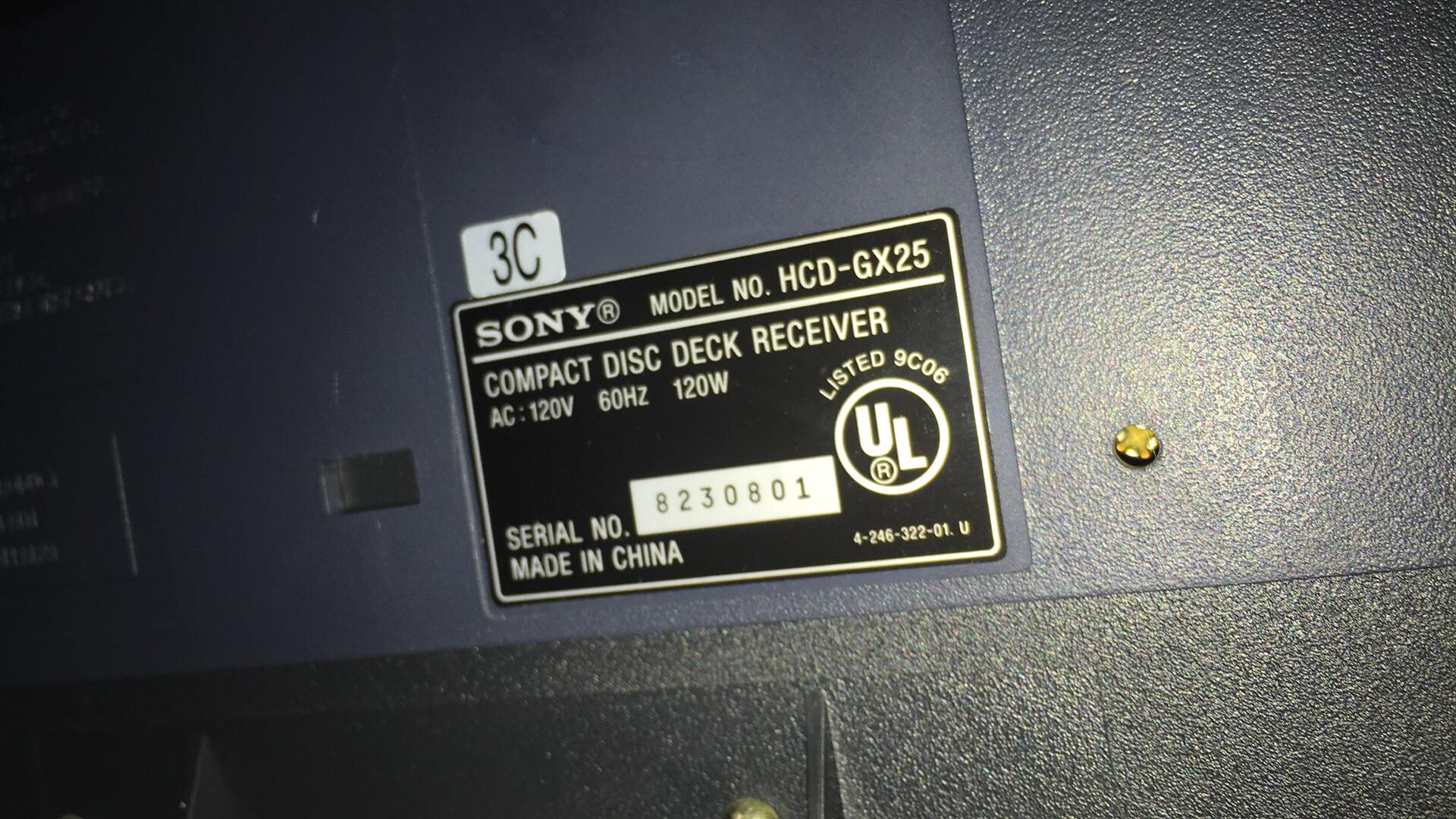 Jaki transformator 230V/110V kupić do Sony Mhc gx25 z USA?