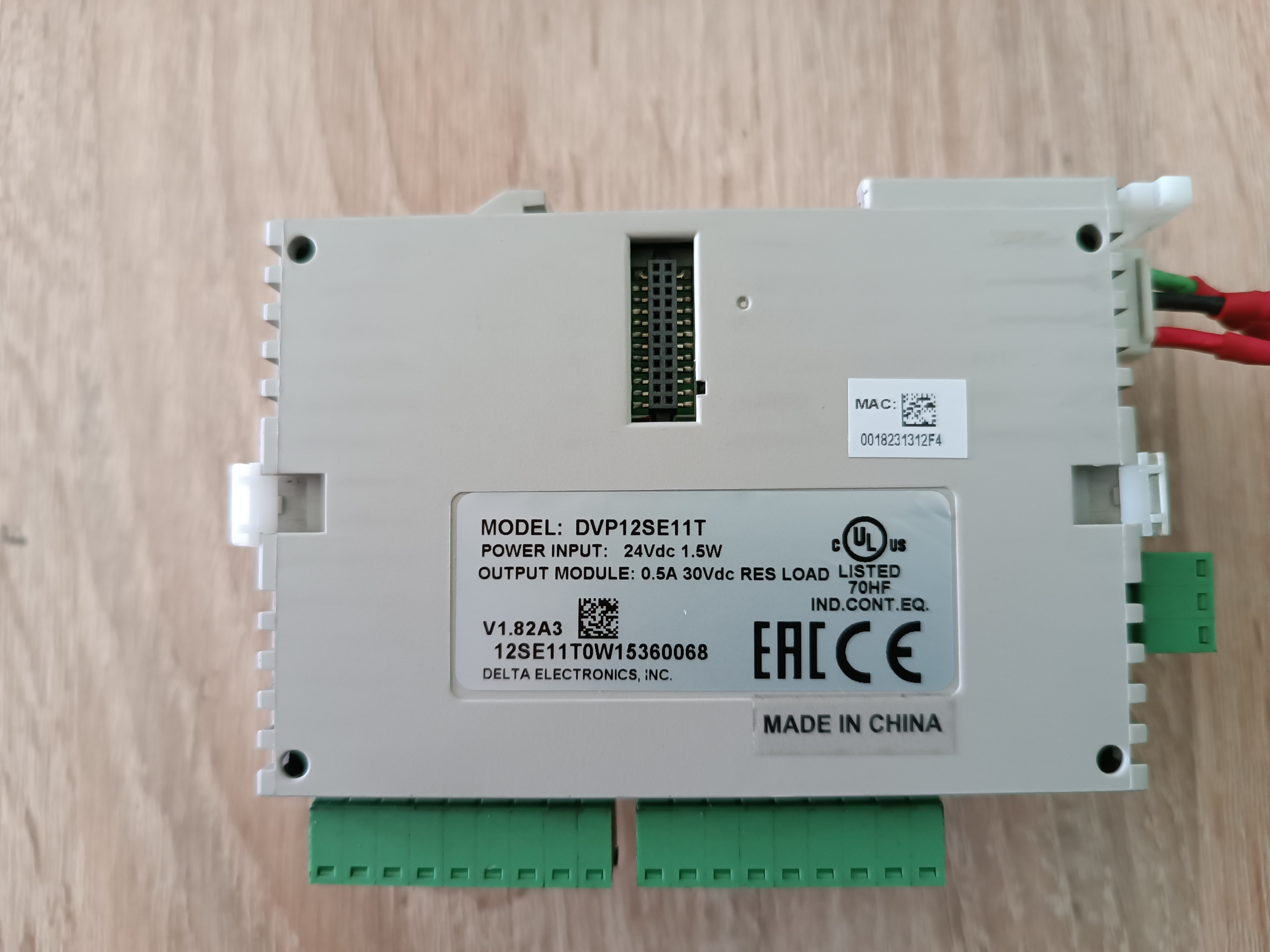 [Sprzedam] Sterownik PLC Delta DVP-12SE11T, Moduł wyjść DVP-16SM, Panel ...