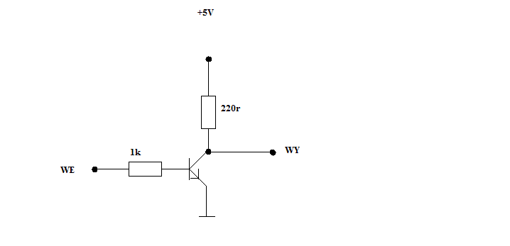 Jak sterować PWM 3.3V na 5V z tranzystorem BC516 bez nasycenia?