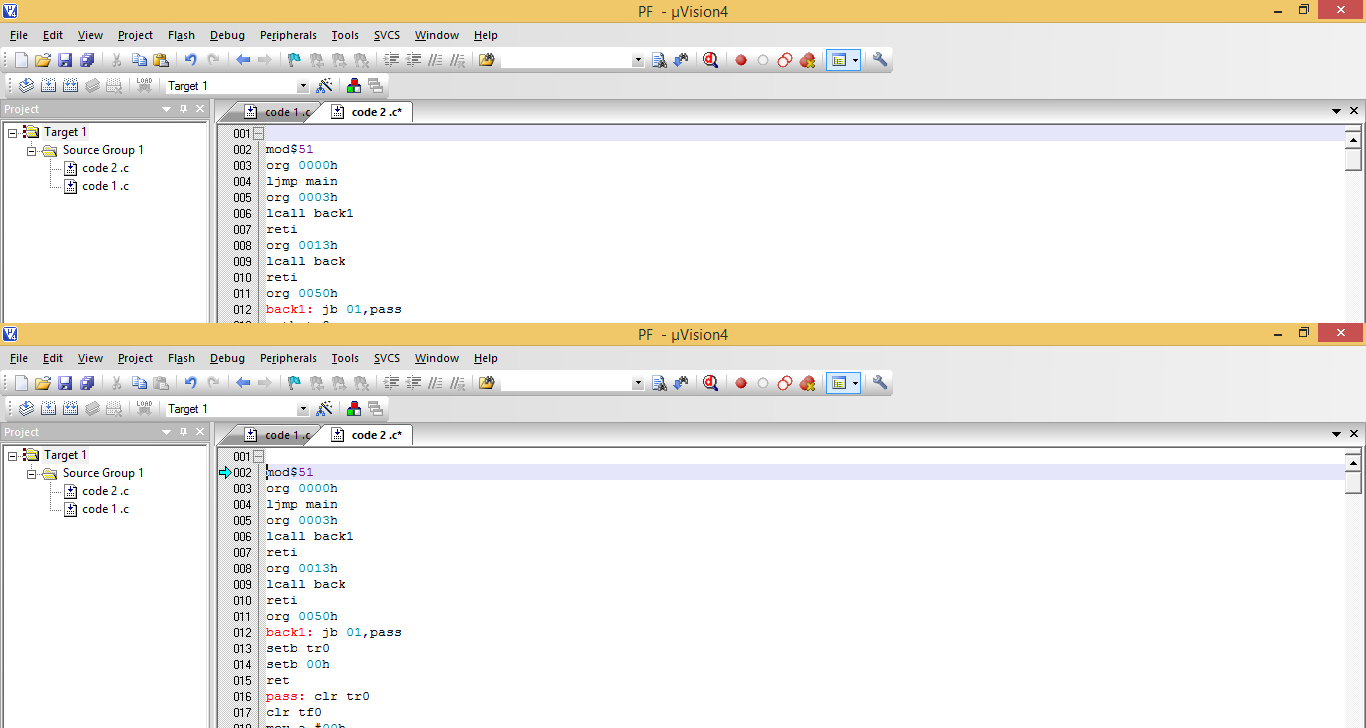 [AVR] - error c129:missing ; before $ in code for AT89C51 | Forum for Electronics