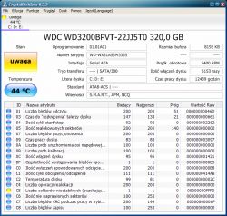 [Rozwiązano] Błąd SMART C5 ale żadnych bad sektorów w MHDD