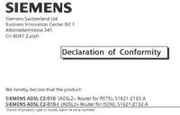 Siemens C2-010-I - / S1621-Z132-A modem ADSL ANNEX B - przeróbka na ANNEX A