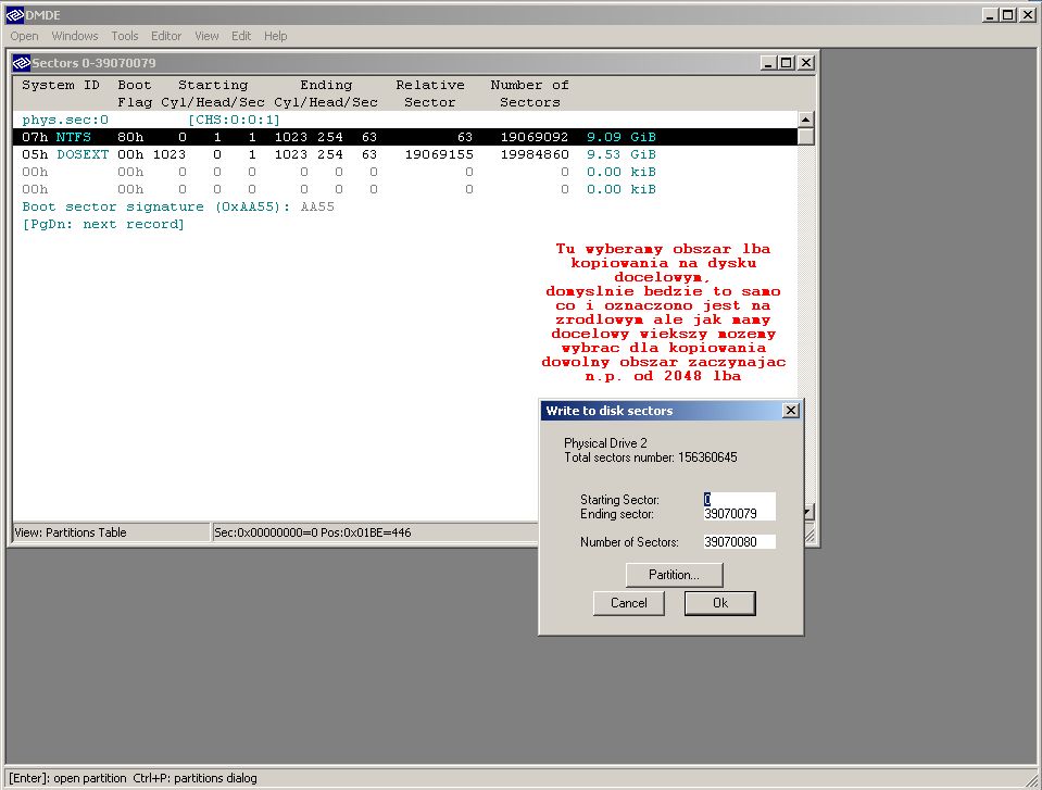 Seagate ST3120026AS - jak odzyskać dane z dysku widocznego w BIOS i DMDE?