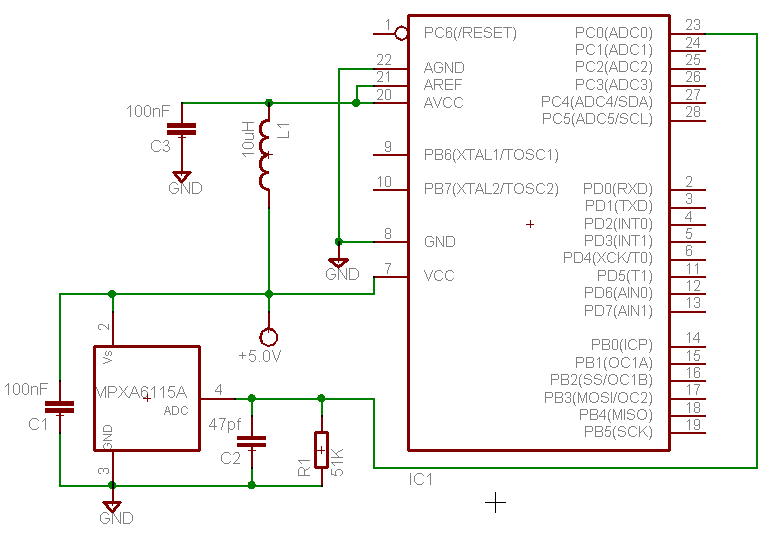 [atmega8] Pomiar za pomocą przetwornika ADC - czy poprawnie?