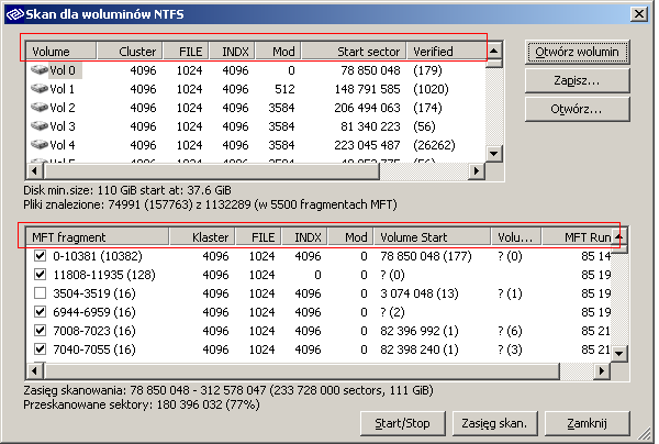 Odzyskanie danych po formacie i repartycjonowaniu i ...