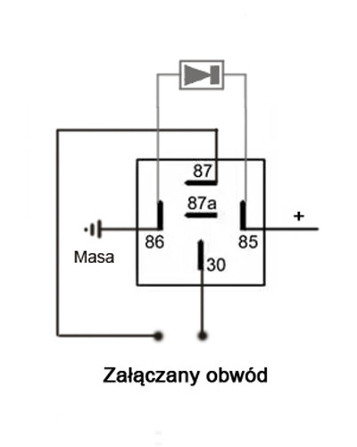 5-Pin Relay Connection Guide: Car Cut-Off Test, Button Setup, Pins 85 ...
