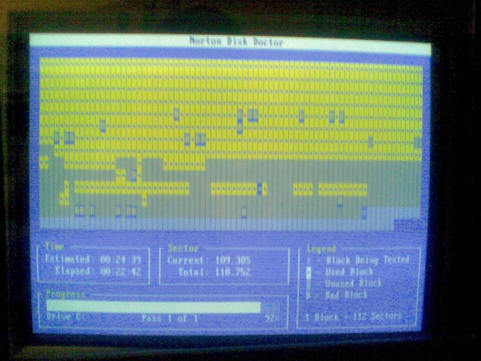 IBM intel 80386 @ 25 MHz, - Odpowiedź po włączeniu bios z basic